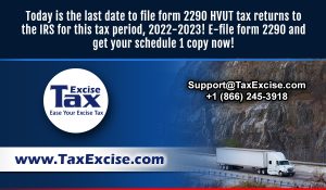 The deadline is finally here! Report form 2290 HVUT today! | TaxExcise ...