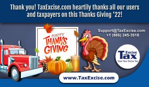 A very Happy Thanksgiving to all federal excise taxpayers! | TaxExcise ...