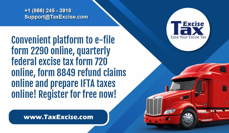 IRS-Approved E-filing services for federal excise taxes online ...