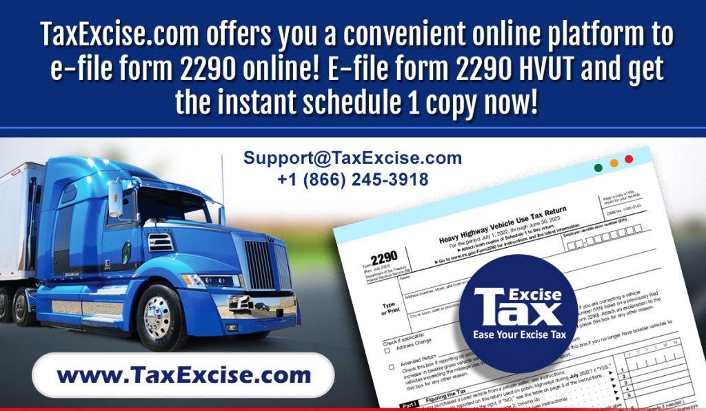 You can assign a Third-Party Designee to e-file form 2290 for you ...