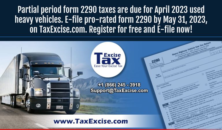 Federal Excise Tax Online | TaxExcise.com – IRS Authorized Electronic ...