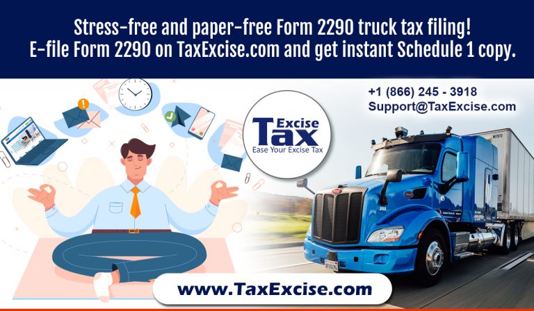 Common Questions About Form 2290 Schedule 1 Copy. | TaxExcise.com – IRS ...