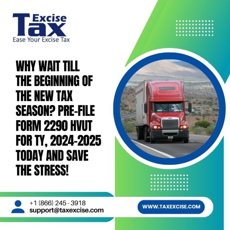 Get Ahead of the Game: A Guide to Pre-filing Form 2290 for the New Tax ...