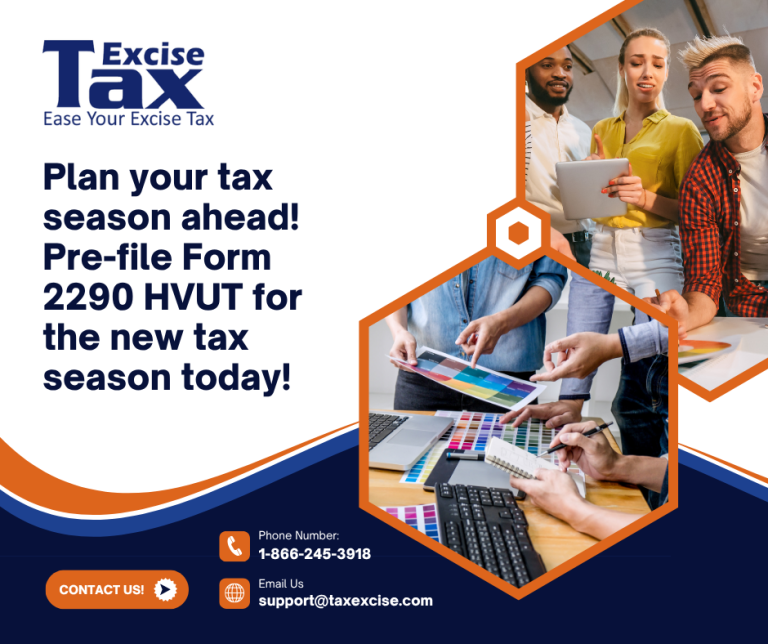Early Planning Pays Off: Pre-file Form 2290 for the New Tax Season, TY ...